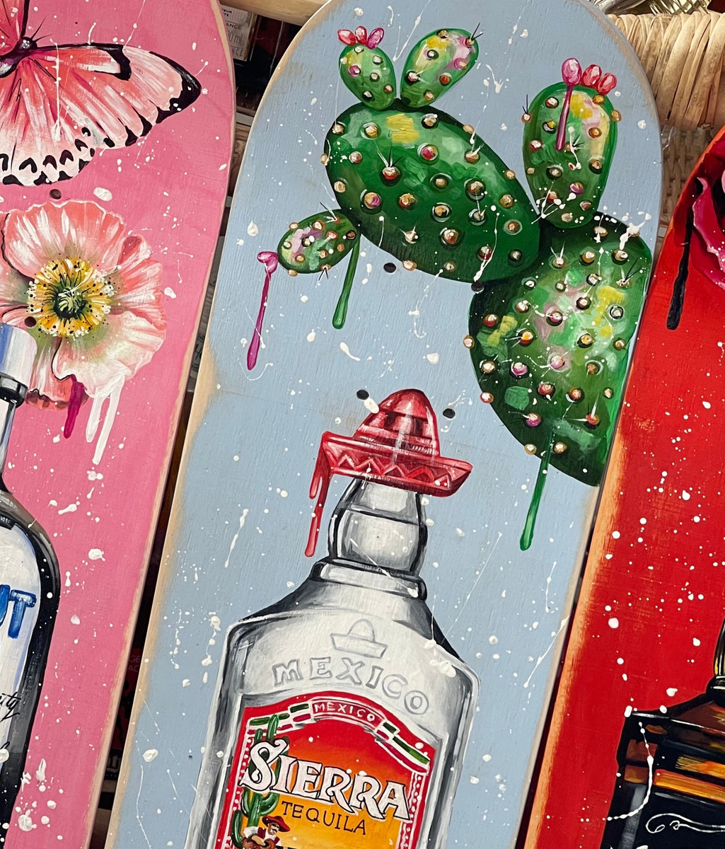 HAND PAINTED SKATEBOARDS – Emily Ingham Art