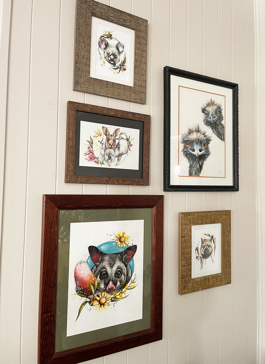 AUSTRALIAN POSSUM PRINT – Emily Ingham Art