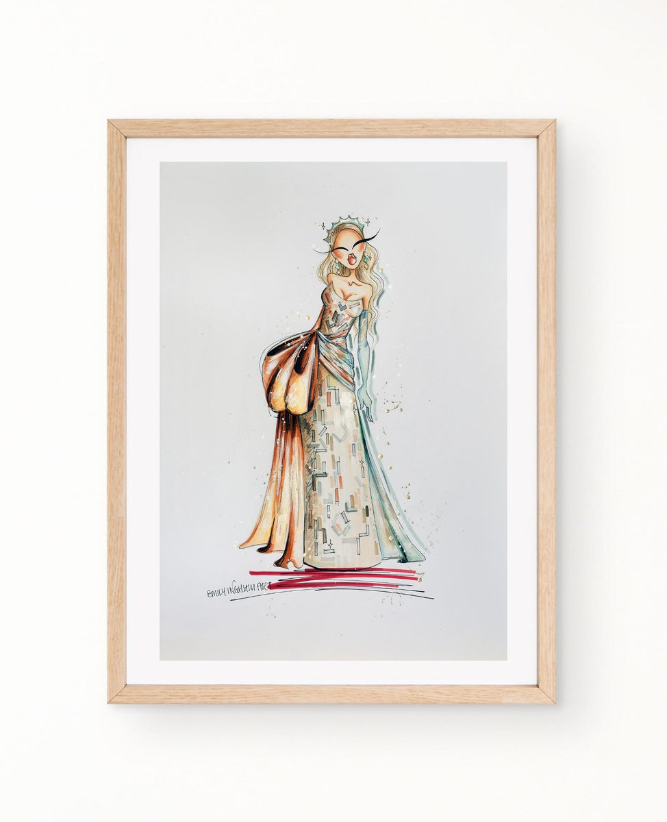 MET GALA - BLAKE – Emily Ingham Art